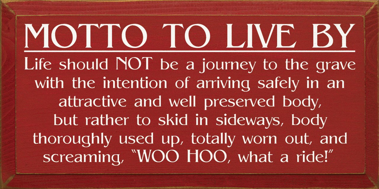 Notegraphy Life Magazine Motto