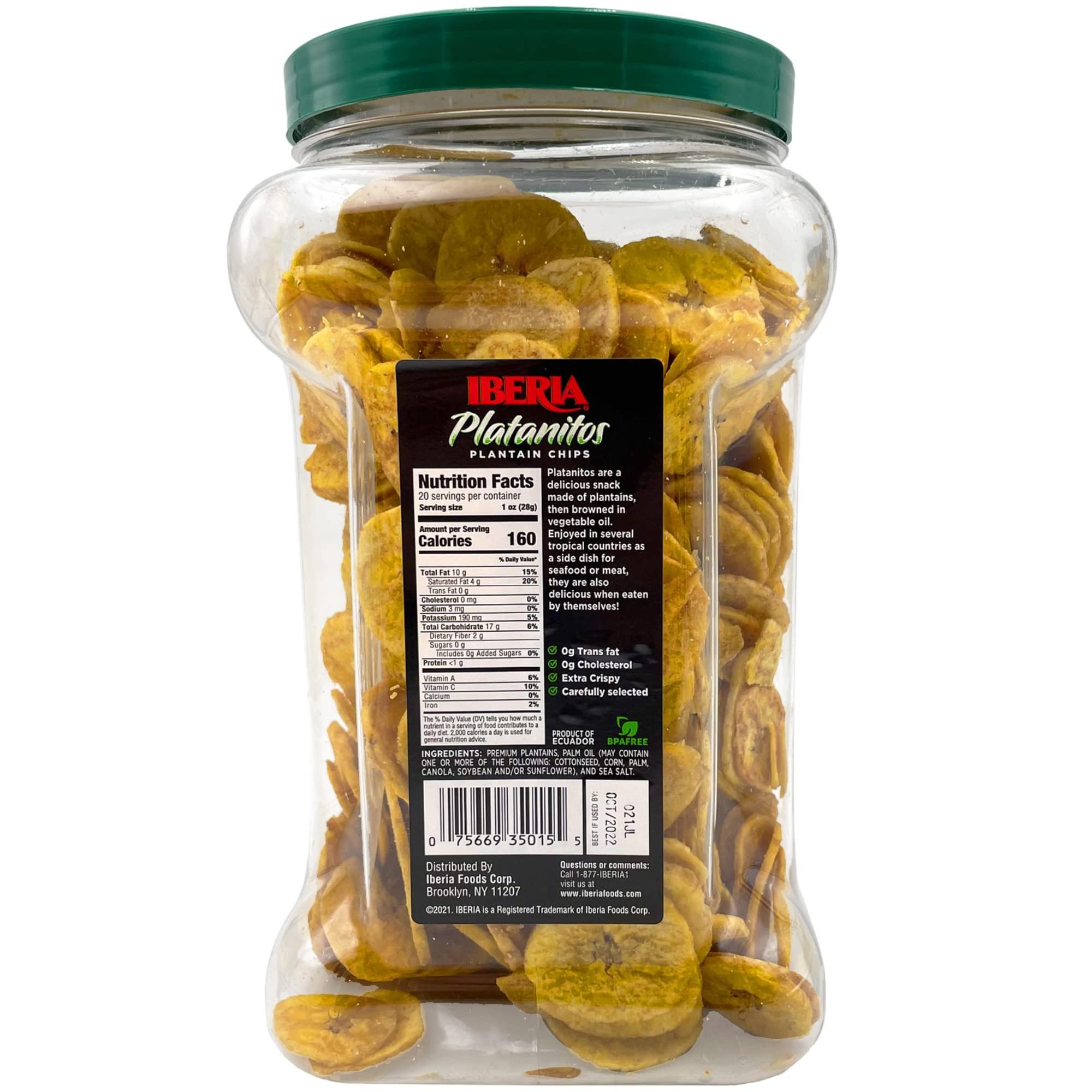 Snapklik.com : Iberia Saladito Lightly Salted Plantain Chips