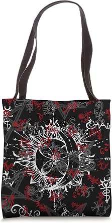 Amazon.com: Satanic Gothic Sun And Moon Occult Signs And Symbols Mystic ...