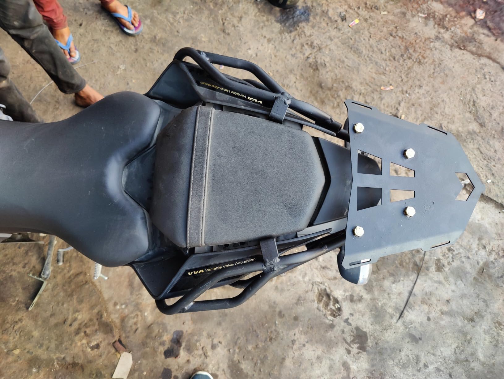 Vagary Tail Protector/Grab Rail With Top Rack For Yamaha R15 V4/ R15 M ...