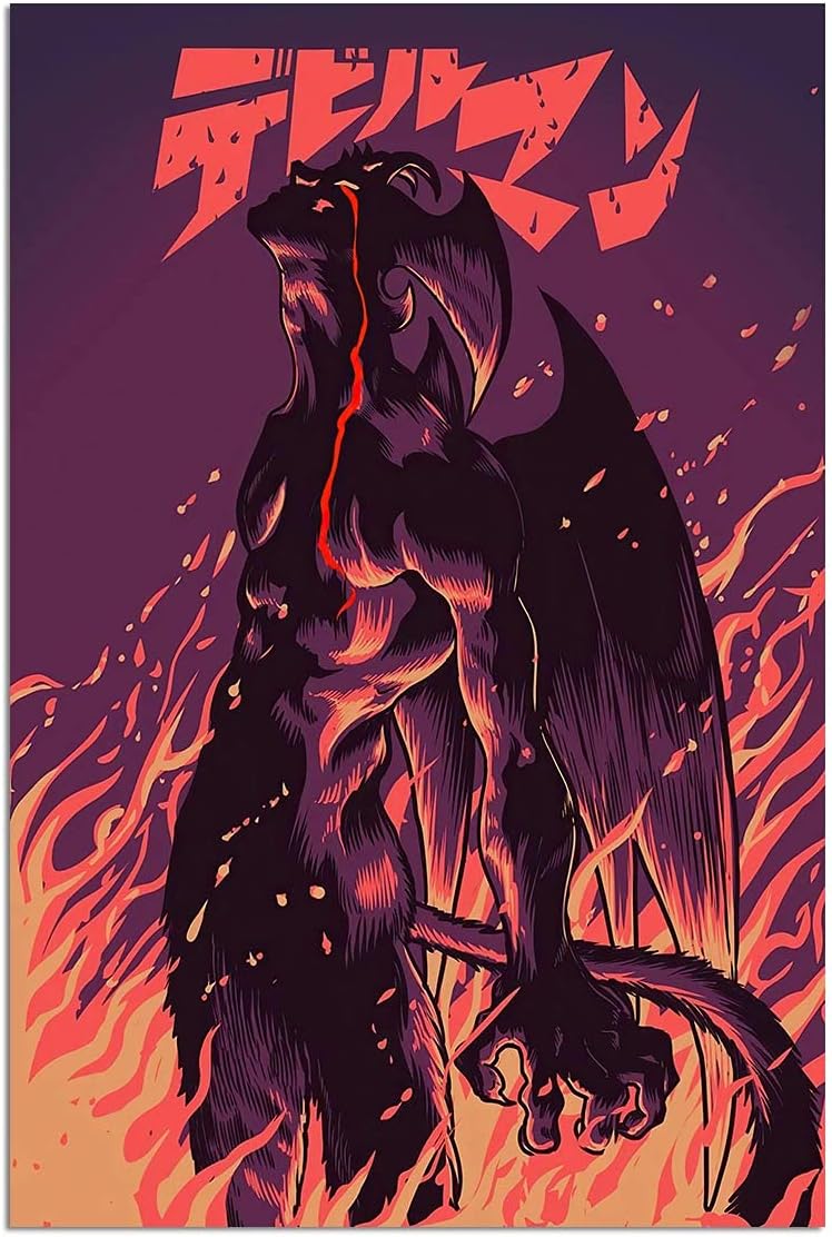 FKOPY Anime Wall Devilman Crybaby Retro Art Poster Nepal | Ubuy