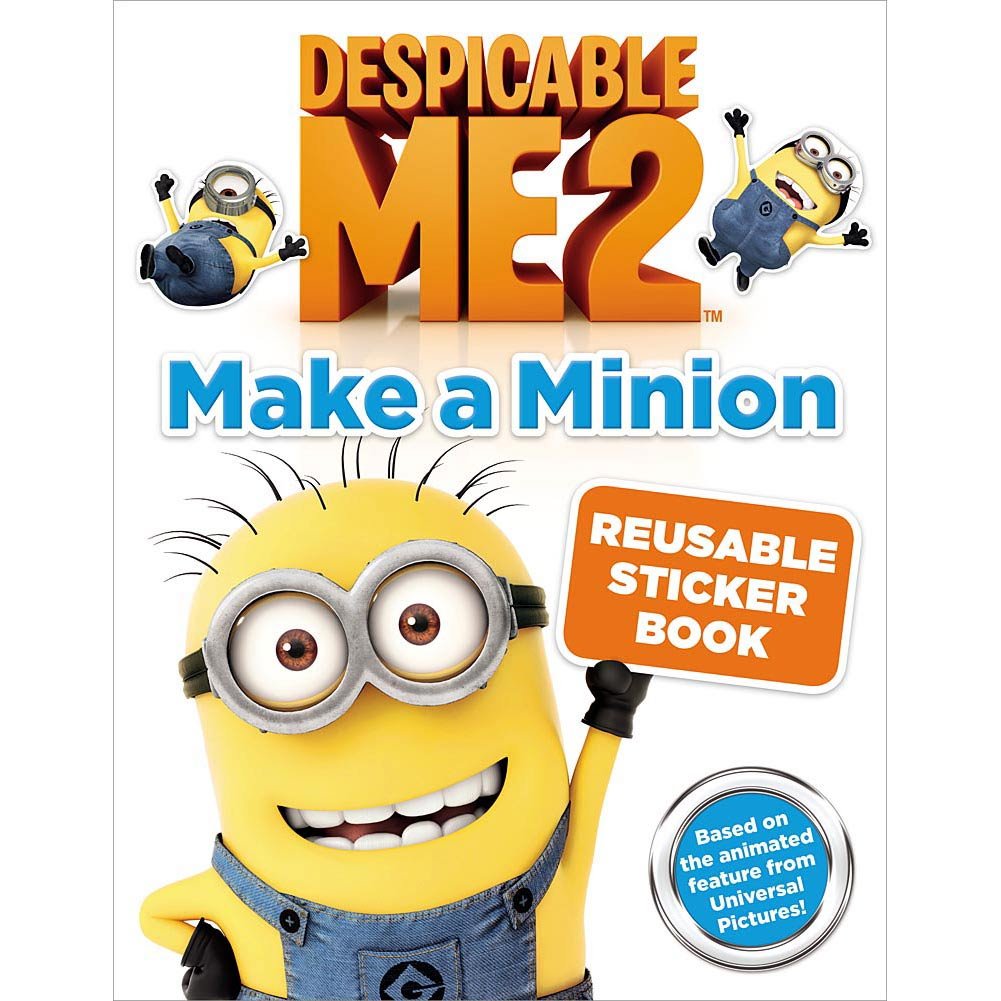 Despicable Me 2: Make a Minion Reusable Sticker Book: Mayer, Kirsten ...