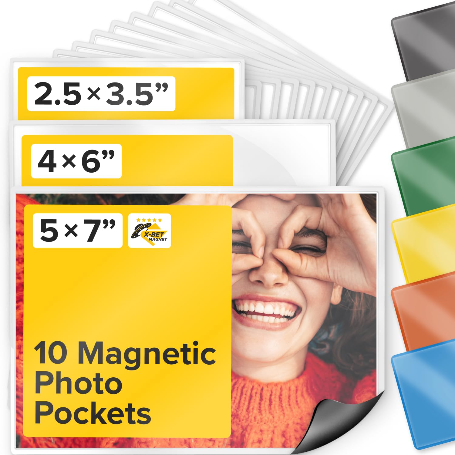 Magnetic Picture Frames for Refrigerator 4x6 inch – Magnetic Photo ...