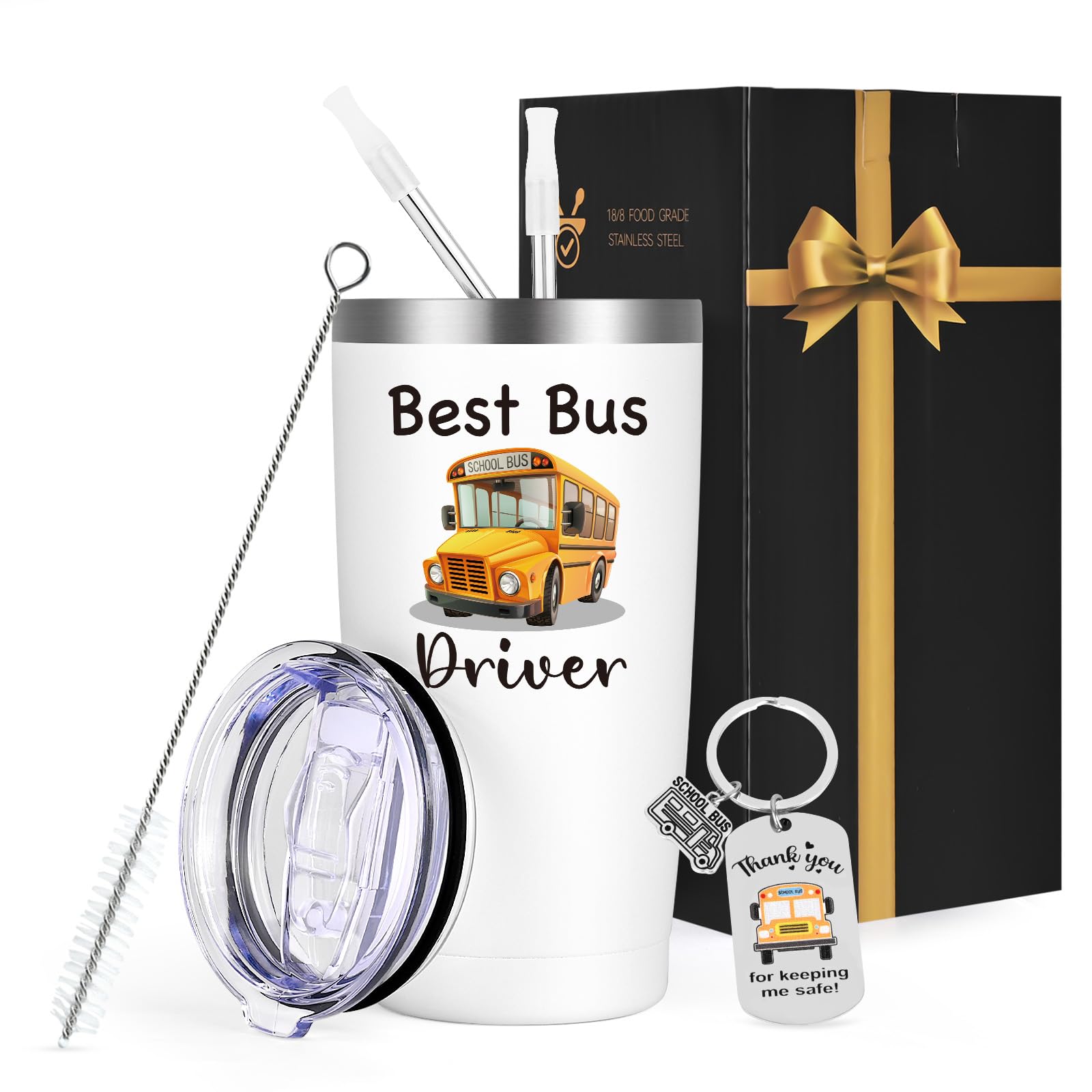 Amazon.com: GINGPROUS Bus Driver Appreciation Gifts, School Bus Driver ...