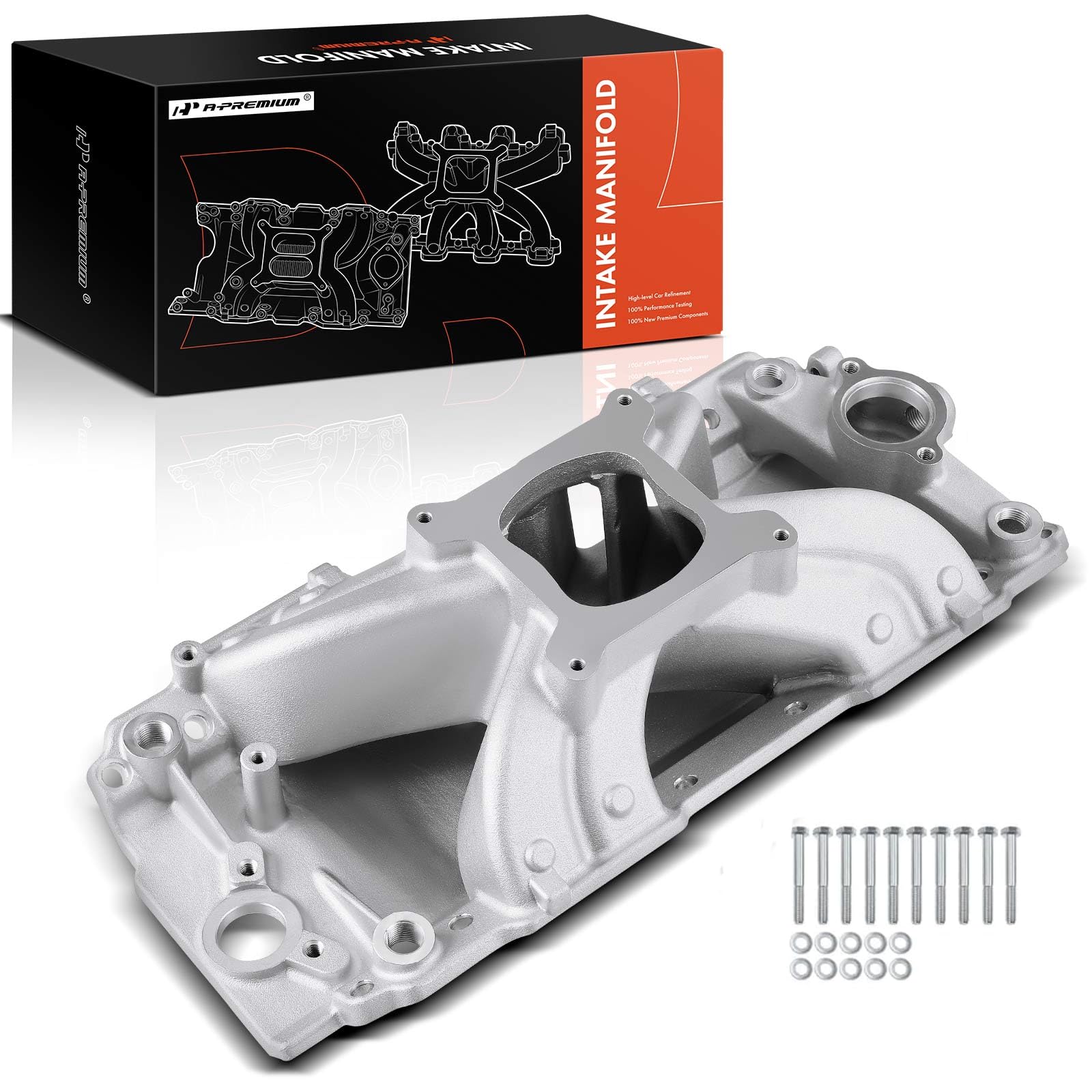 Amazon.com: A-Premium Engine Aluminum Single Plane HighRise Intake ...