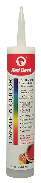 Red Devil 0409 Create A Color Caulk, 9.4 oz Cartridge: Adhesive Caulk ...