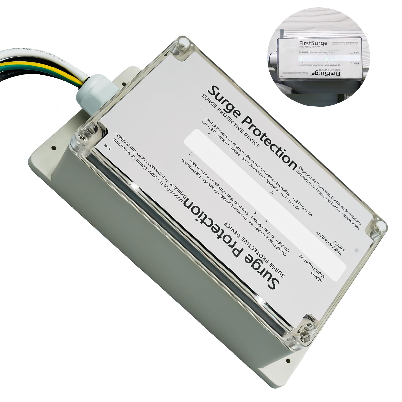 Amazon.com: FS140 Whole House Surge Protector Device Rated for 140,000 ...