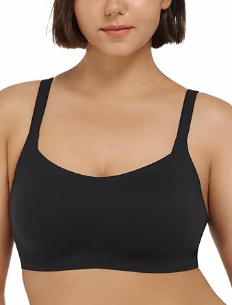 Amazon.com: COMFELIE Seamless Bra for Women, Wireless Bra with Support, Everyday Breathable ...