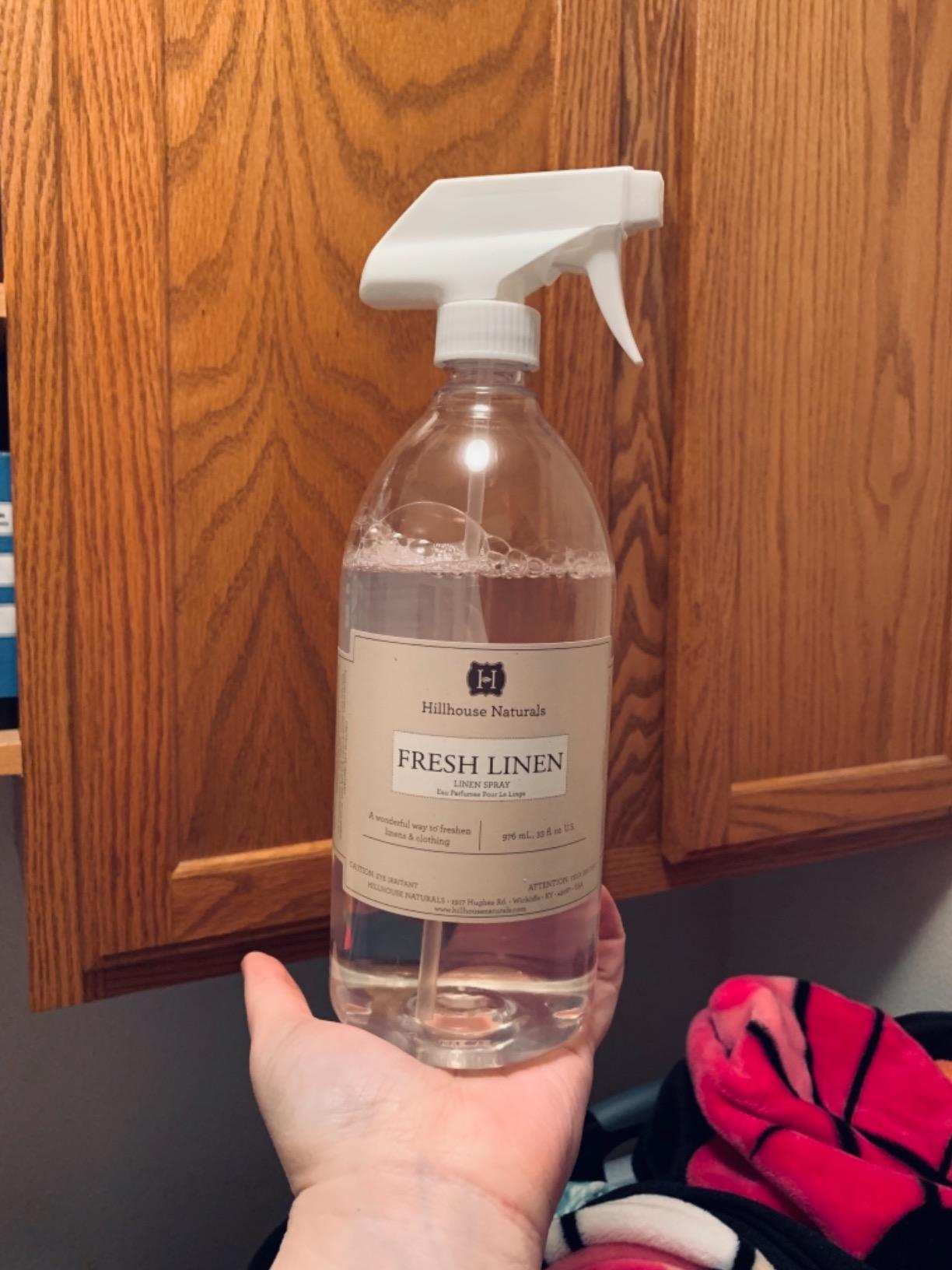 Amazon.com: Hillhouse Naturals Fresh Linen Linen Mist 33 oz. : Home ...