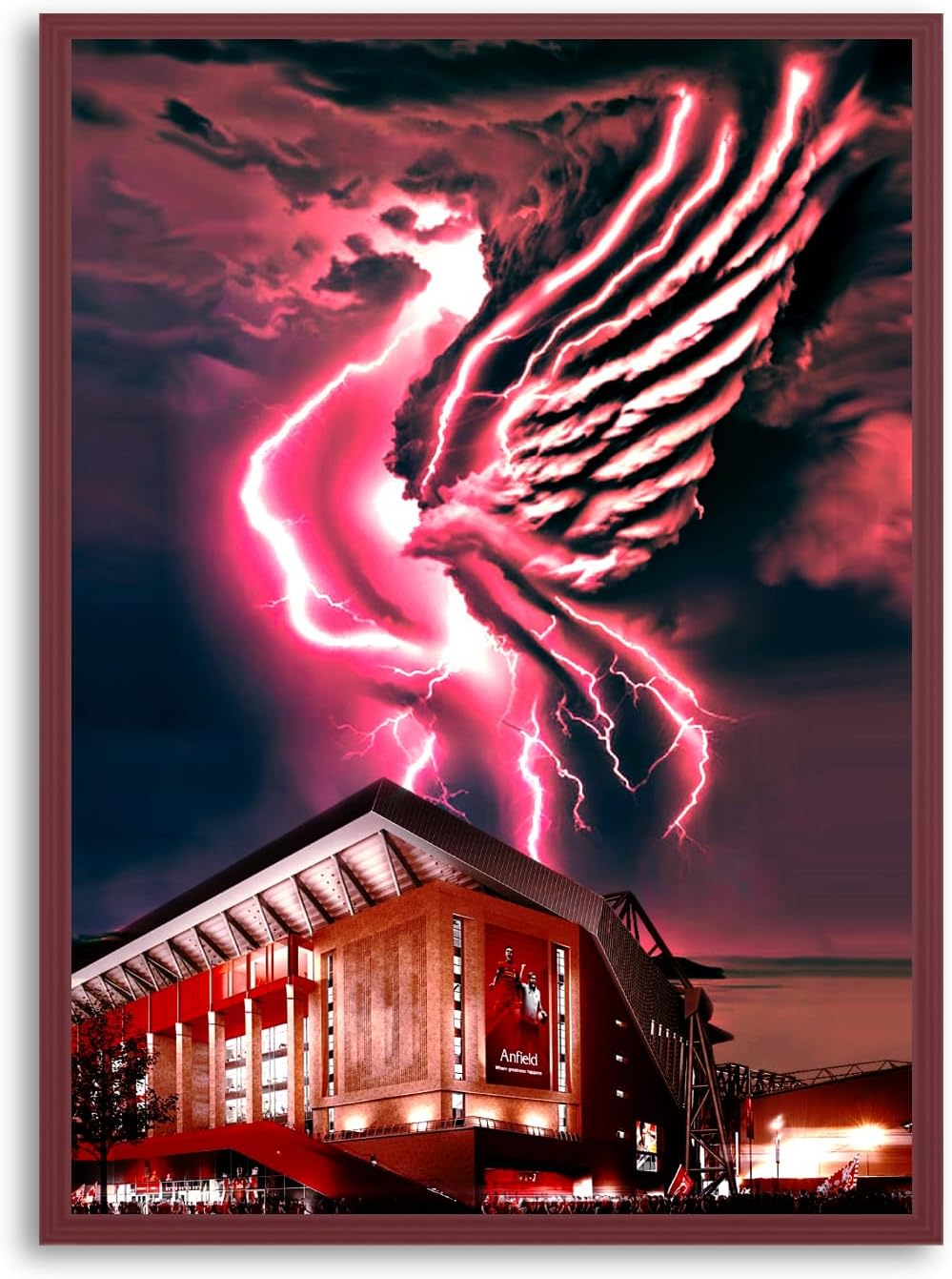 Liverpool FC Wall Sticker - This is Anfield Retro Wall Decal Football ...