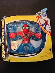 Amazon.com: Heroes of Goo Jit Zu Marvel Glow Surge Spider-Verse Super ...