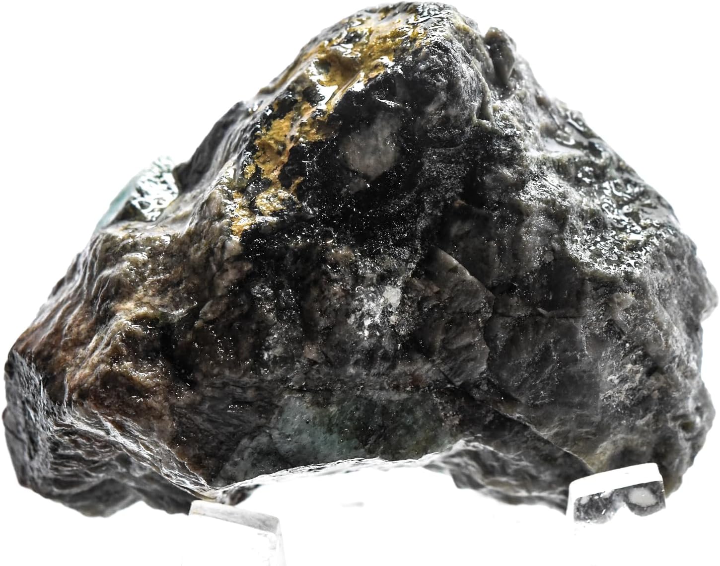 Amazon.com: 100g Emerald Beryl in Black Rock Rough Natural Gemstone ...