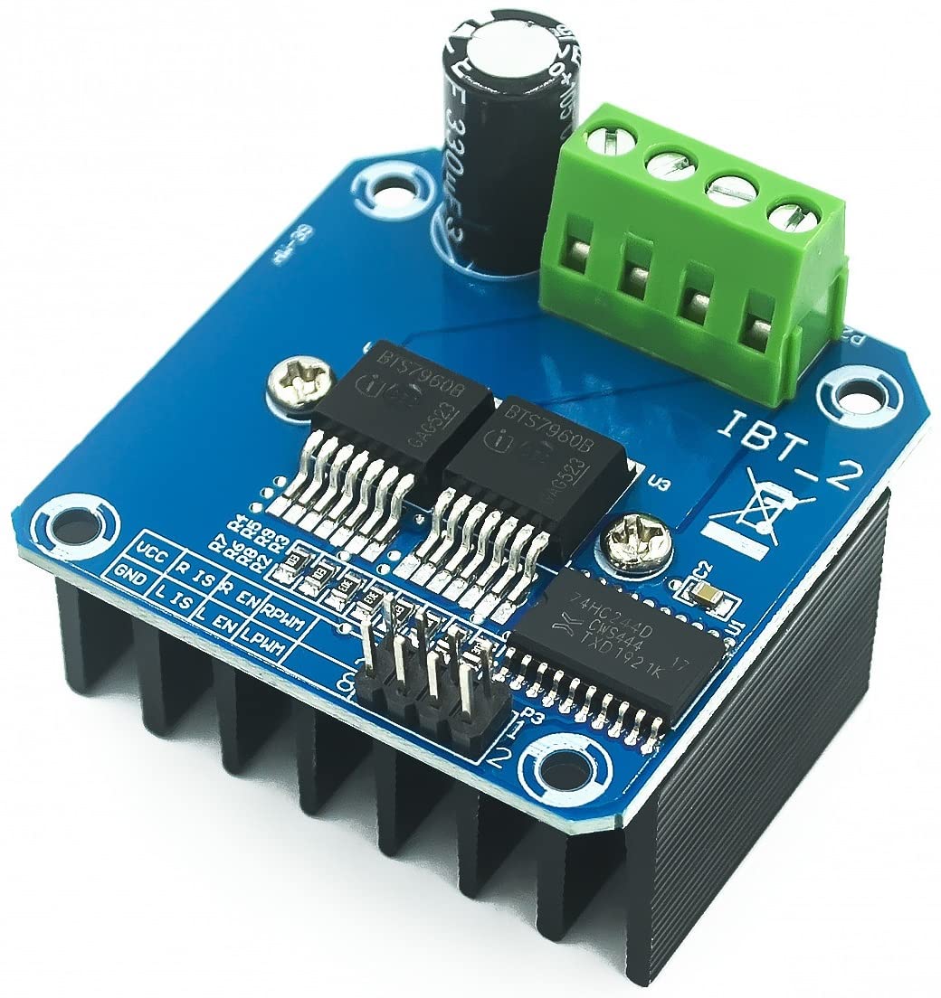 Amazon.com: WWZMDiB BTS7960 43A High Power Motor Driver Module Smart Car Driver Module for ...