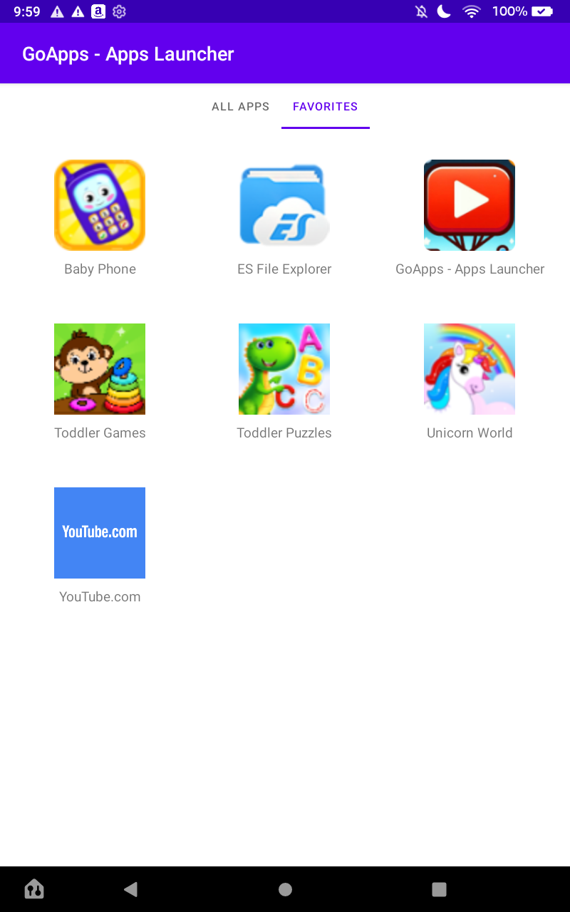 GoApps: Apps Launcher - App on Amazon Appstore