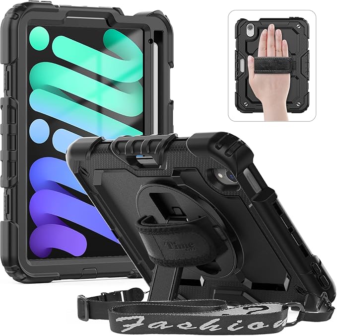 Amazon.com: Timecity iPad Mini 6 Case 2021, iPad Mini 6th Generation ...