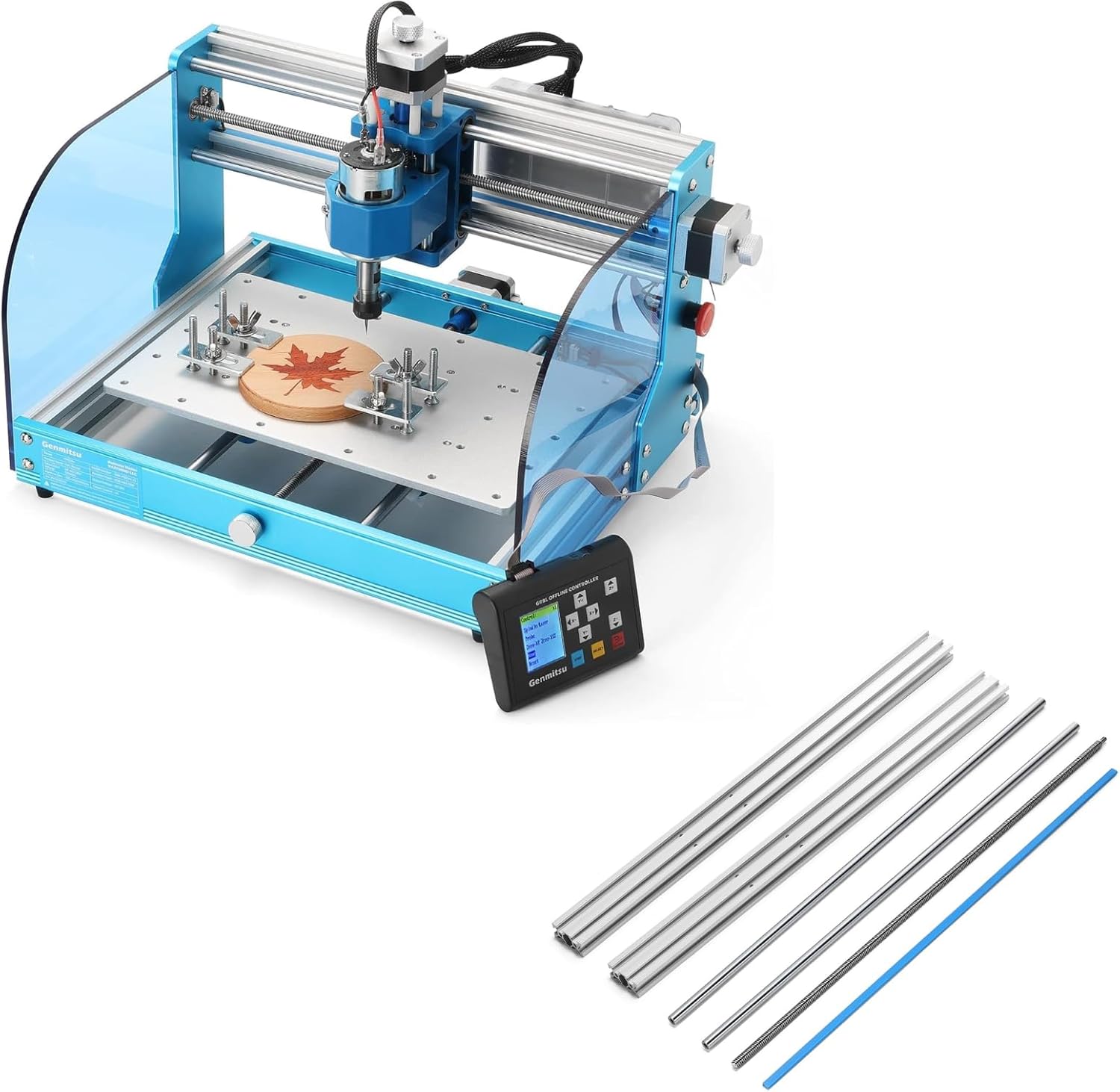 Genmitsu 3018-PROVer V2 Upgraded Desktop CNC Router Machine with GRBL ...