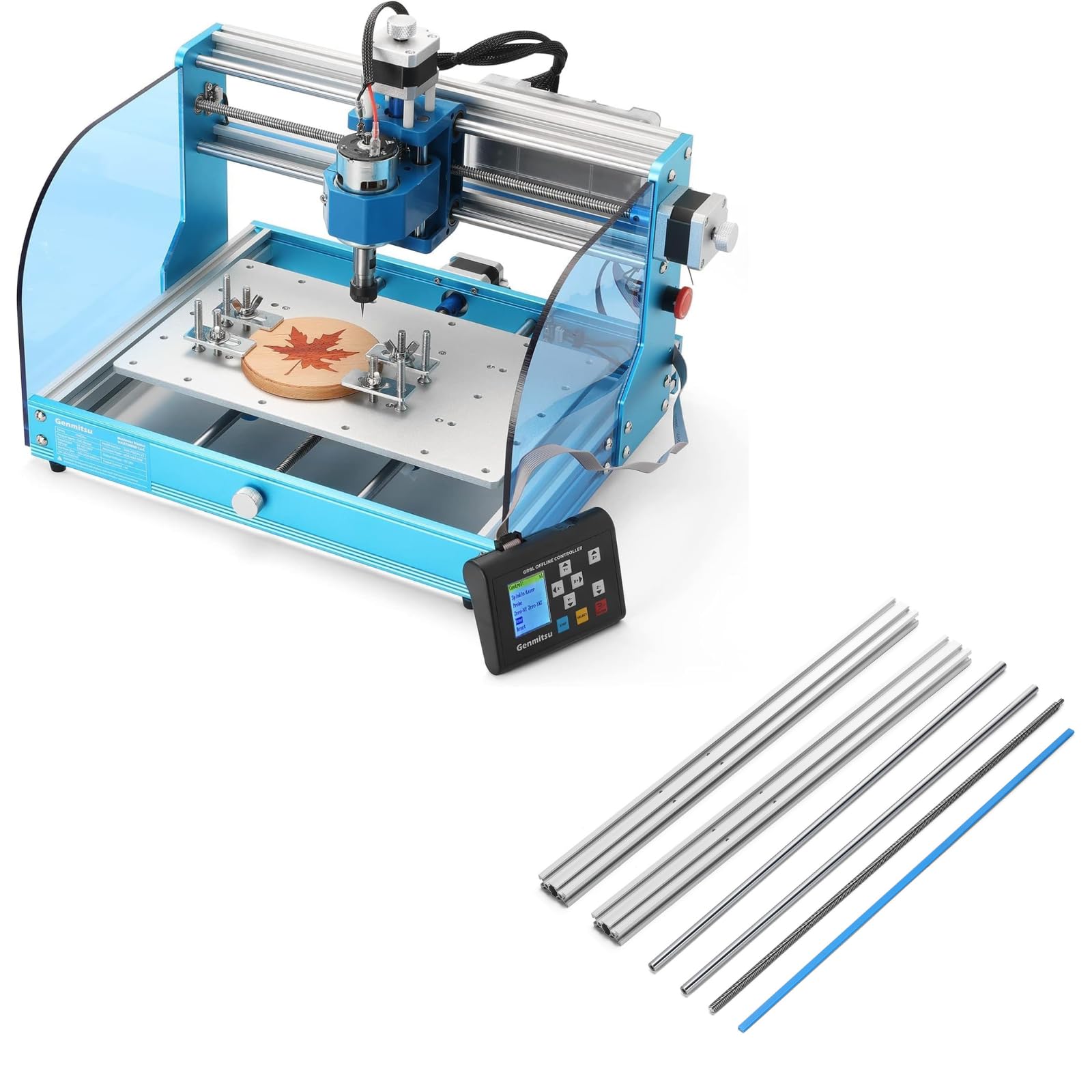 Genmitsu 3018-PROVer V2 Upgraded Desktop CNC Router Machine with GRBL ...