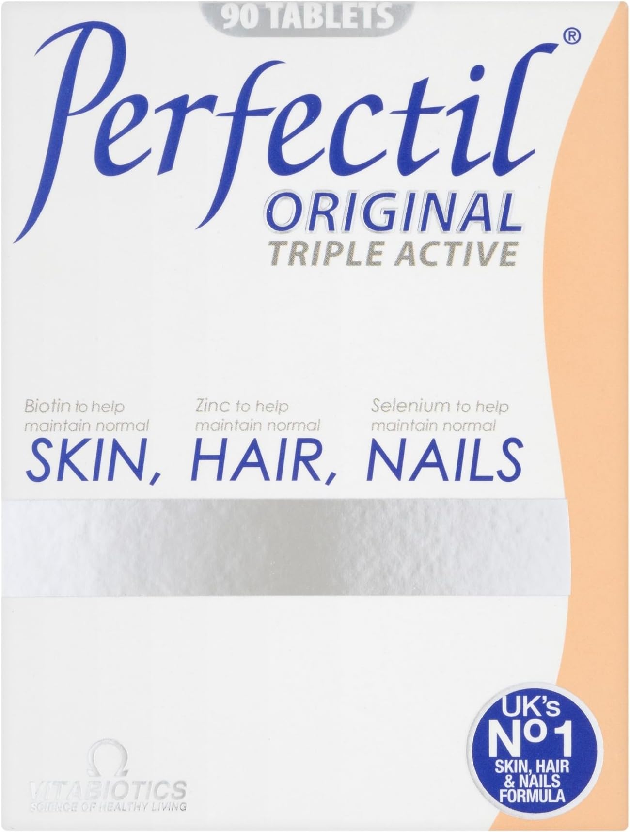 Amazon.com: Perfectil 4 X Vitabiotics Triple Active 90 Tablets : Health ...