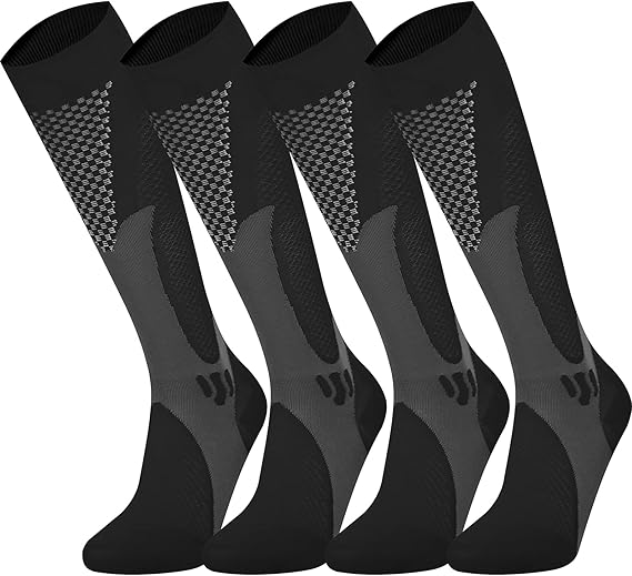 Kompressionsstrumpor Kvinnor och Män (2 Par) Kompressionsstrumpor 20-30 ...