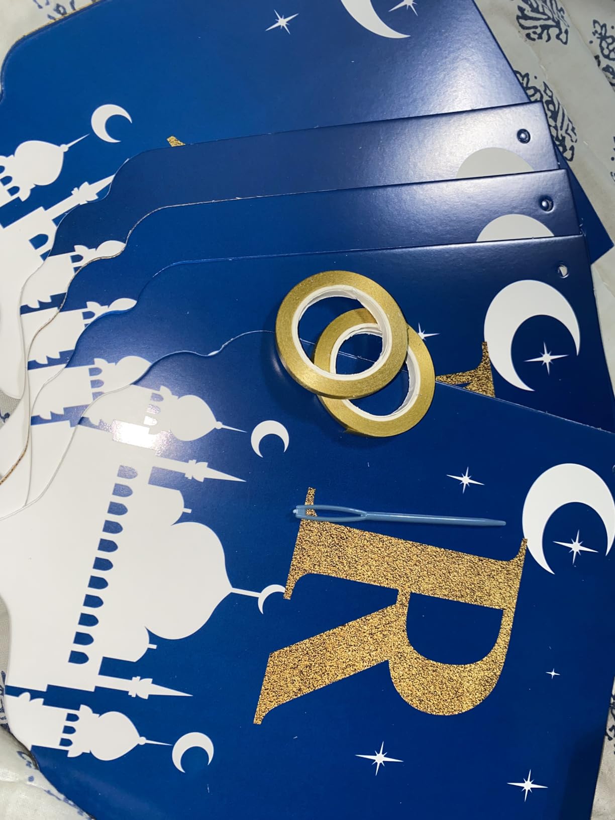 Ramadan Decorations, Ramadan Banner, Umrah Mubarak Hanging Banner, Moon ...