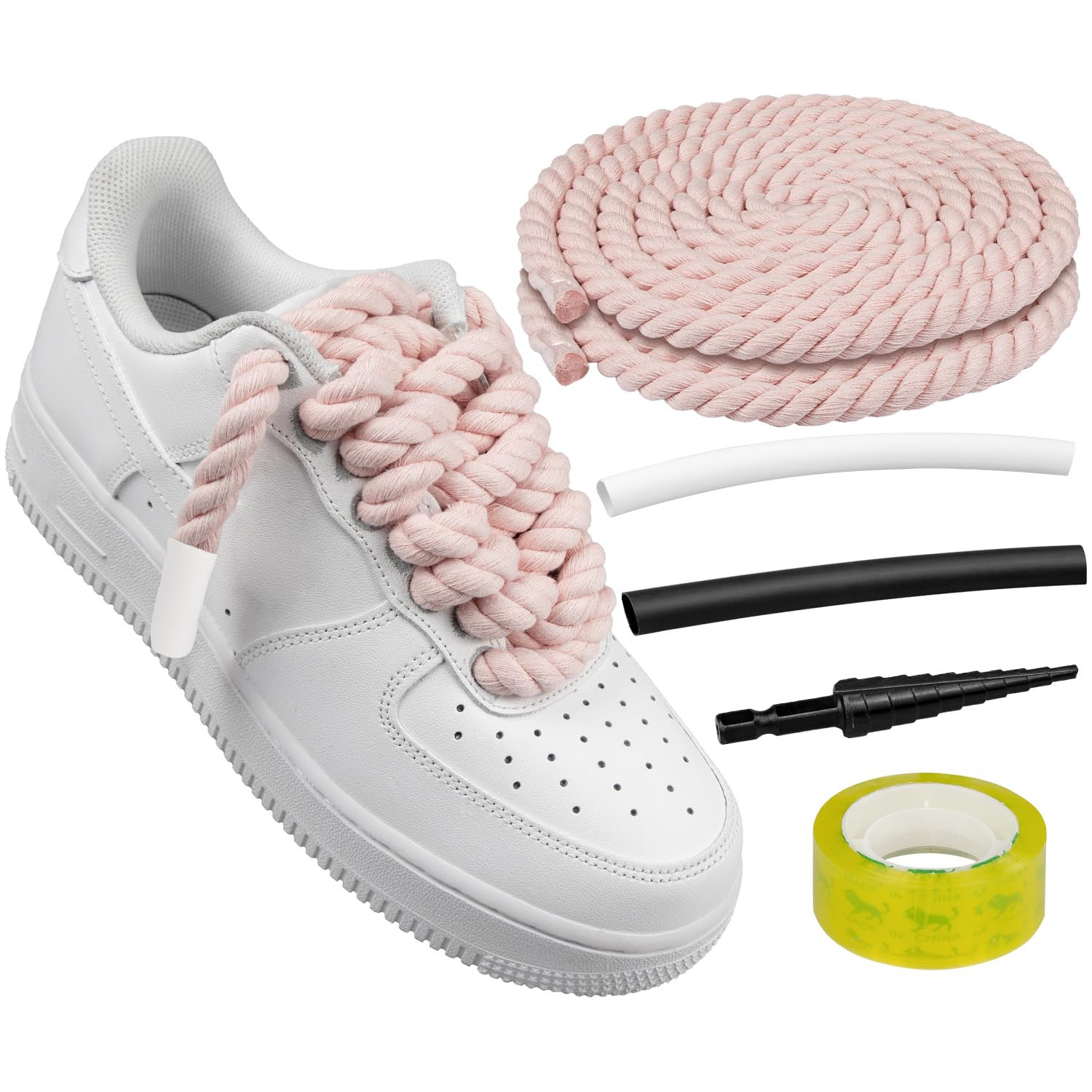 Snapklik.com : Endoto Rope Laces For Air Force 1, Thick Chunky Fat ...