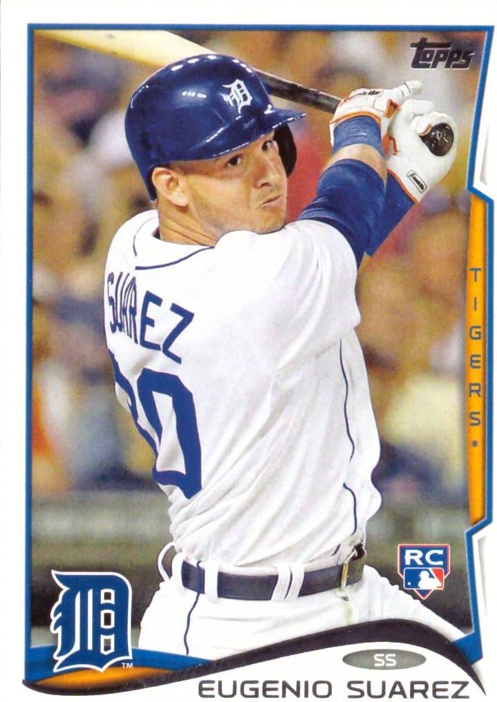 2014 Topps Update Baseball #US-96 Eugenio Suarez Rookie Card at Amazon ...