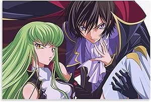 Amazon.com: Code Geass-Lelouch of The Rebellion Anime Poster (110) Wall ...