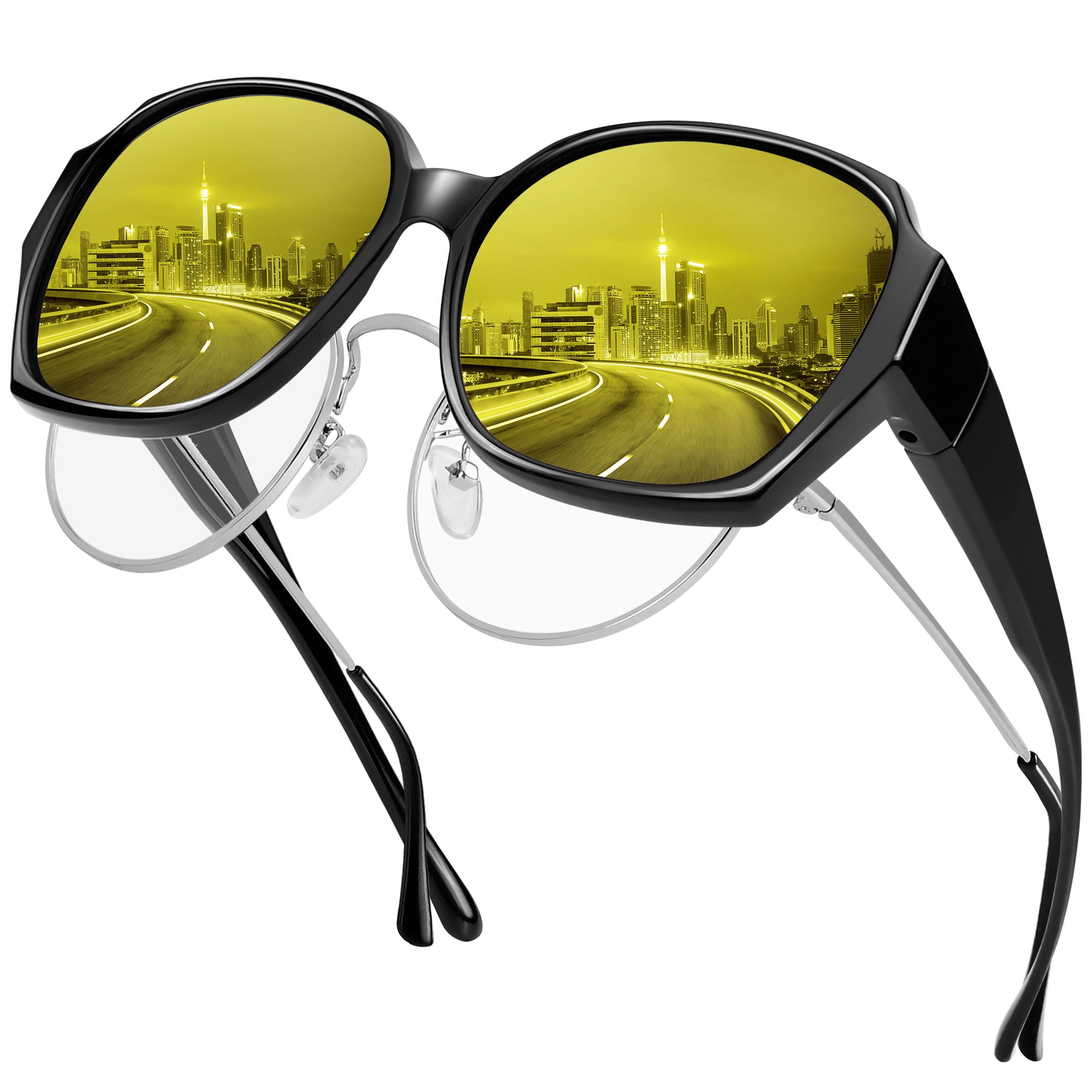 Snapklik.com : URUMQI Night Vision Driving Glasses For Women Anti Glare ...
