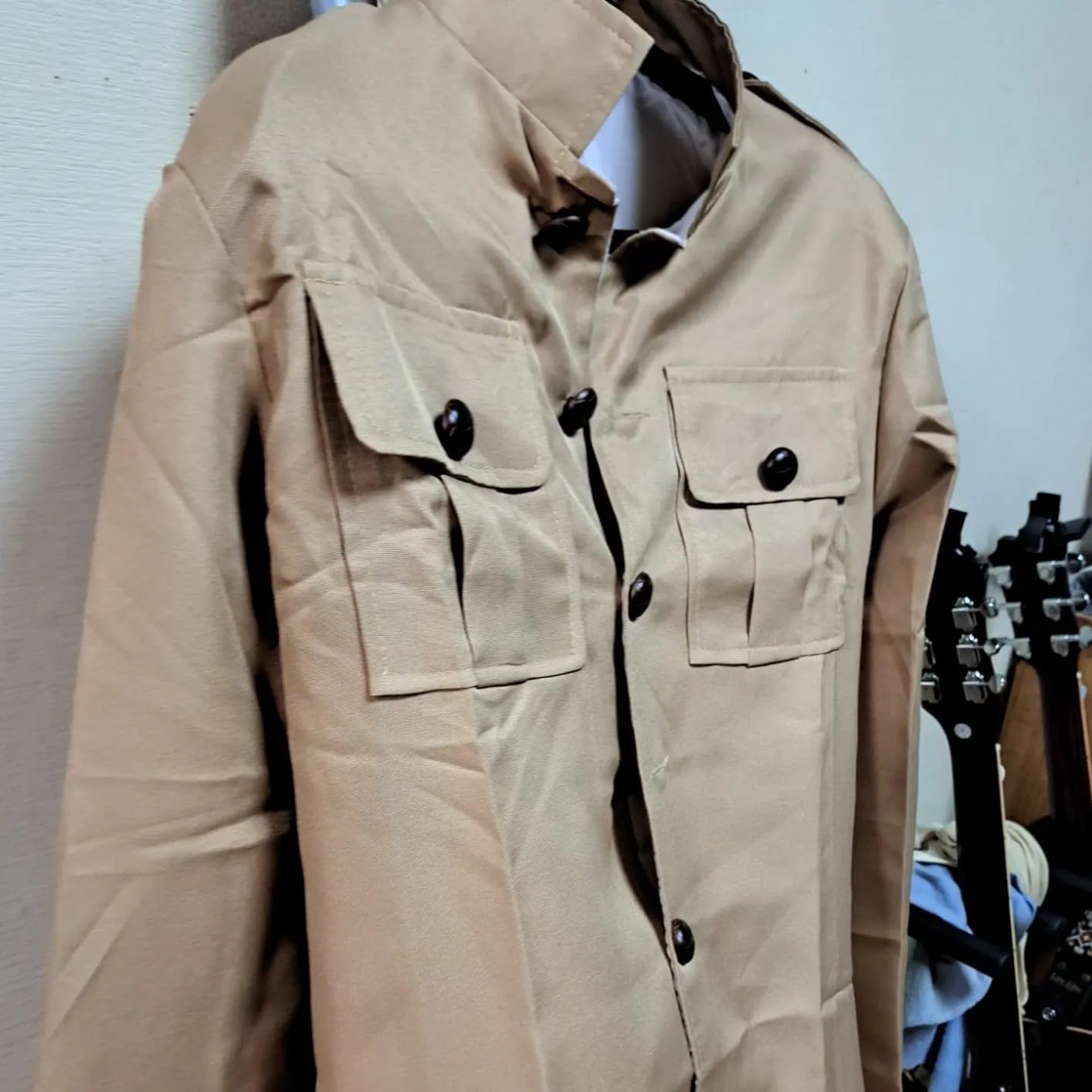 Amazon.co.jp: [QLPLYZON] ザ・ビートルズ 風 The Beatles At Shea Stadium Jacket ...