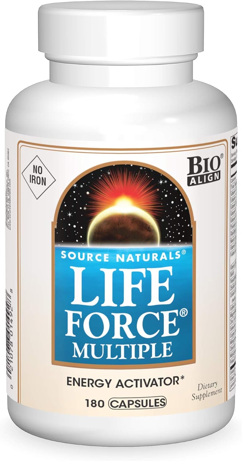 Amazon.com: Source Naturals Life Force Multiple Iron Free Daily ...