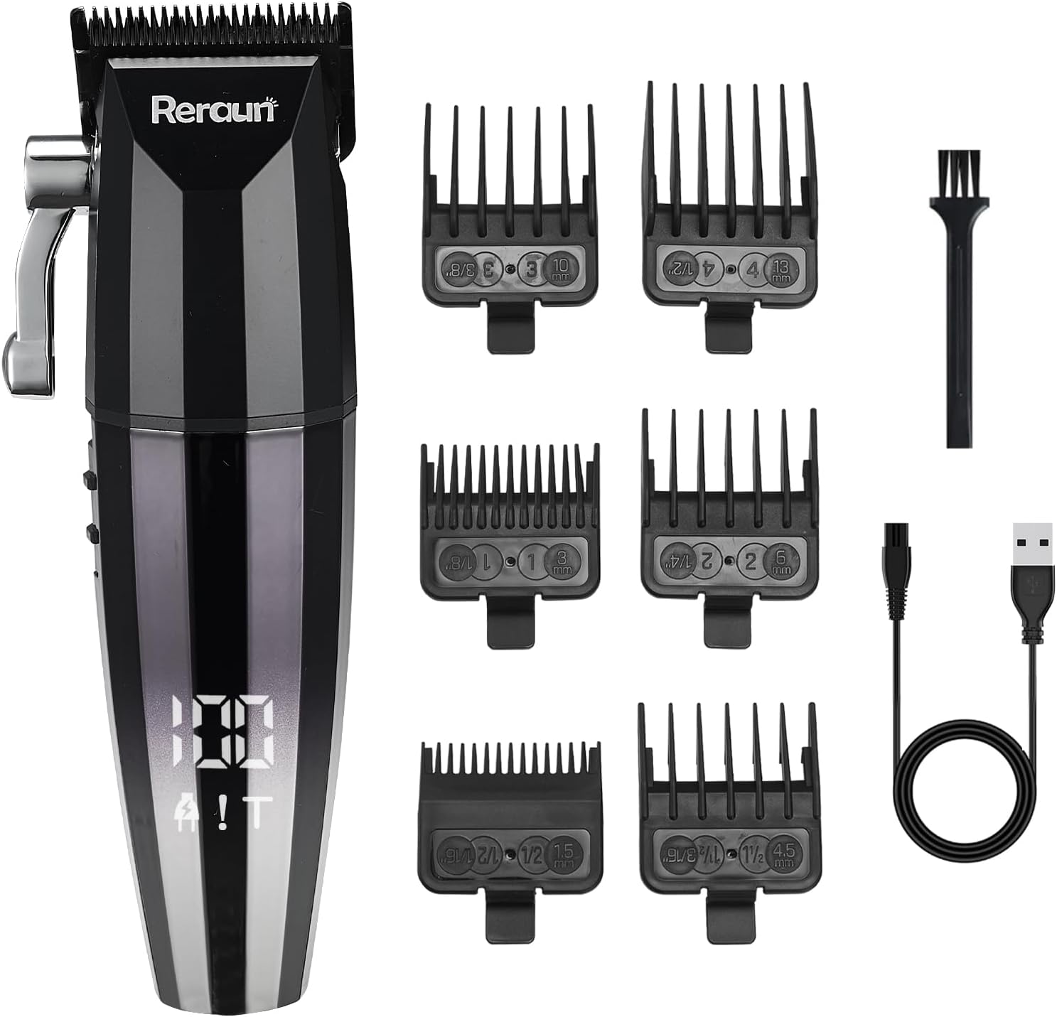 Amazon.com: Reraun Hair Clippers for Men Professional - Cordless&Corded ...