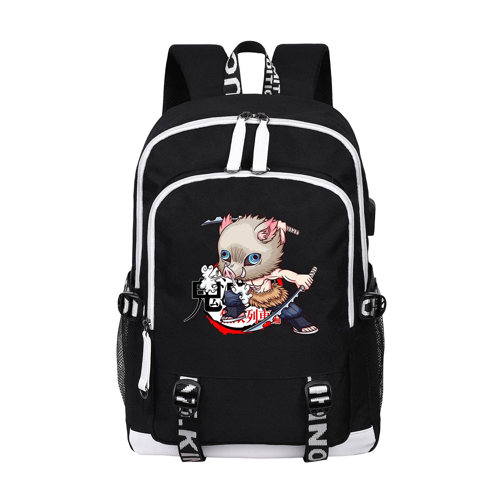 Demon Slayer Hiking Travel Anime Backpacks Zenitsu Inosuke Nezuko ...