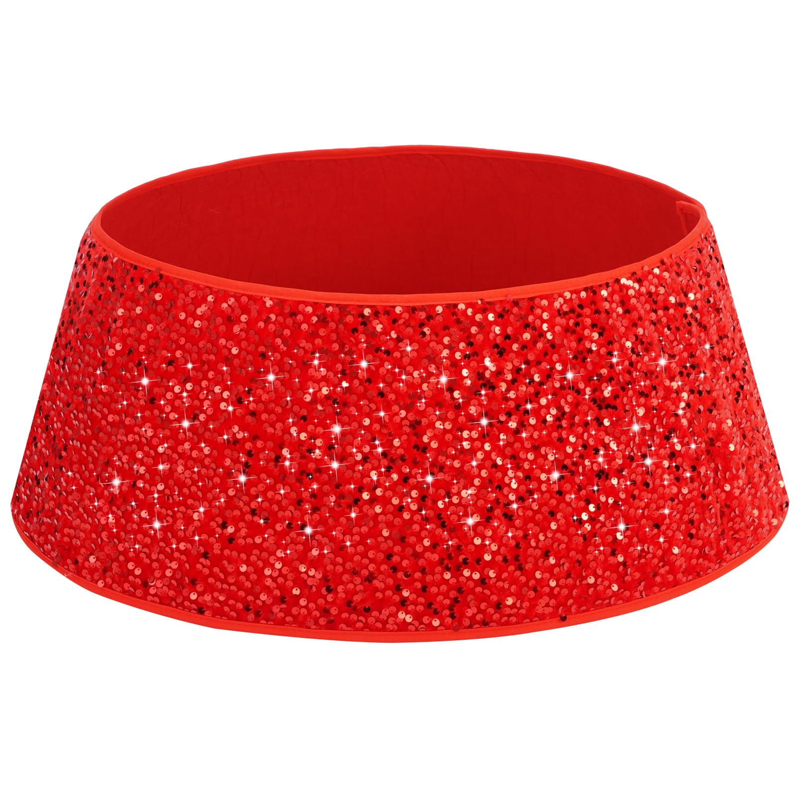 Amazon.com: Christmas Tree Collar 24 Inches Velvet Xmas Tree Base ...