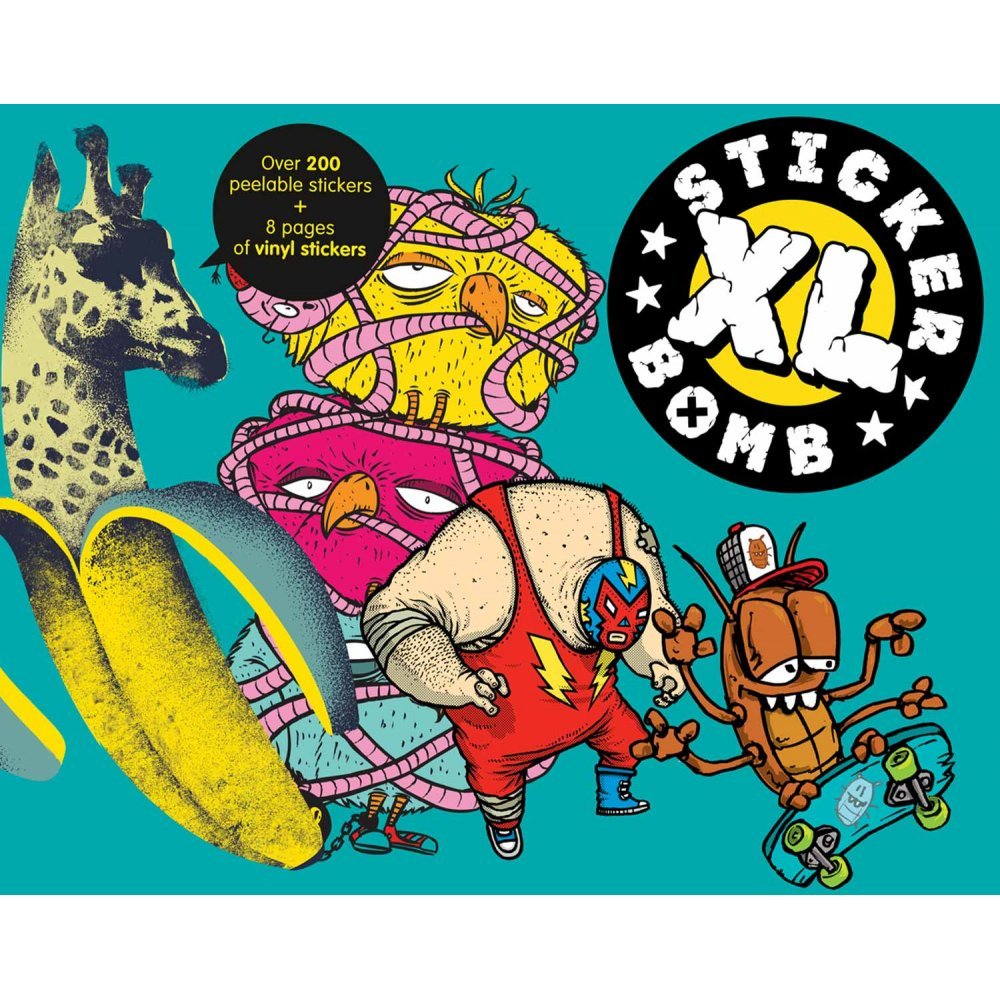 Stickerbomb XL: SRK: 9781780673158: Amazon.com: Books