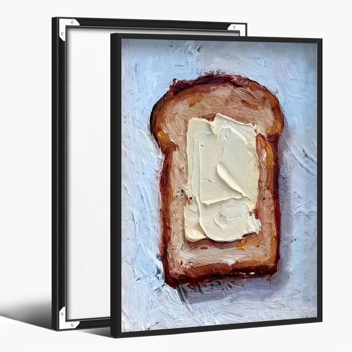 Amazon.com: Butter Toast Food Wall Art Retro Kitchen Pictures Wall ...