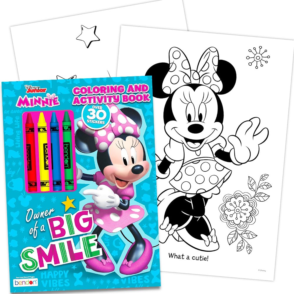 Mini Mouse Coloring Pages [2025]