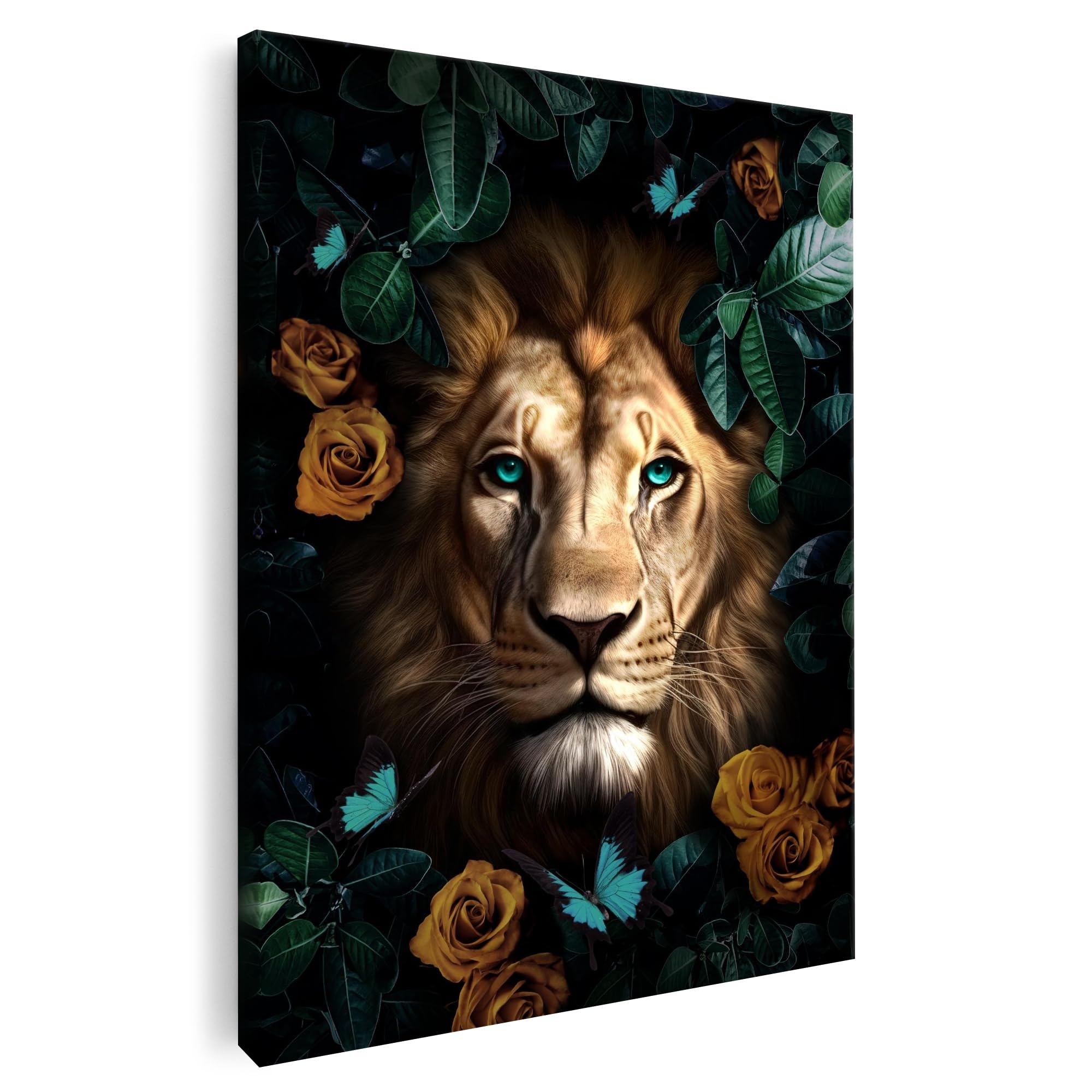 Lion Art ᐅᐅ】Sir Lion Exklusive Leinwandbilder Von Artmazing®