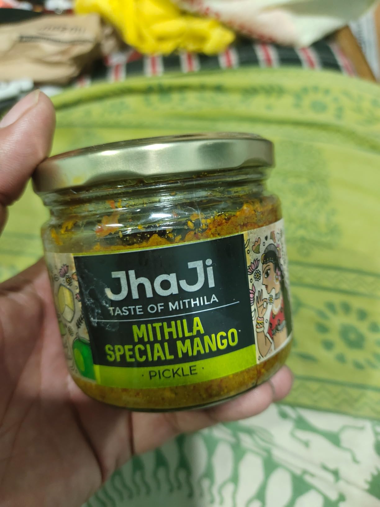 JhaJi - Taste of Mithila Special Mango Pickle|Bihari Style Aam Ka ...