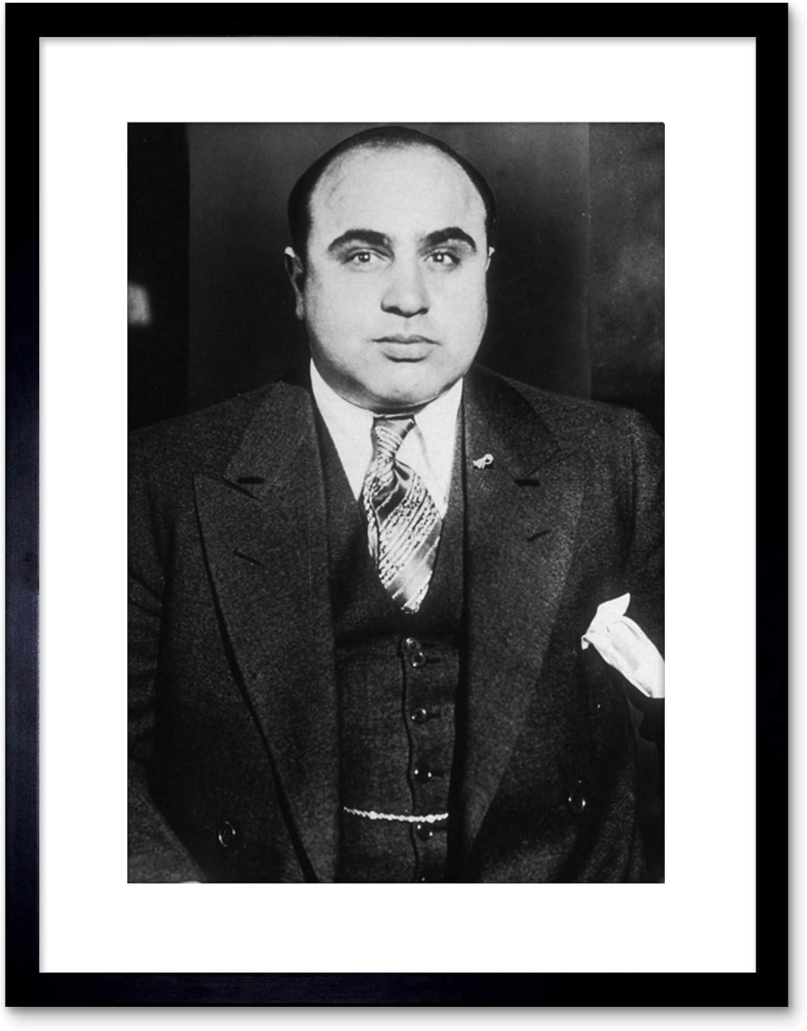 Amazon.com: Wee Blue Coo Al Capone 1935 Photo Mafia Nyc Gangster 9x7 ...