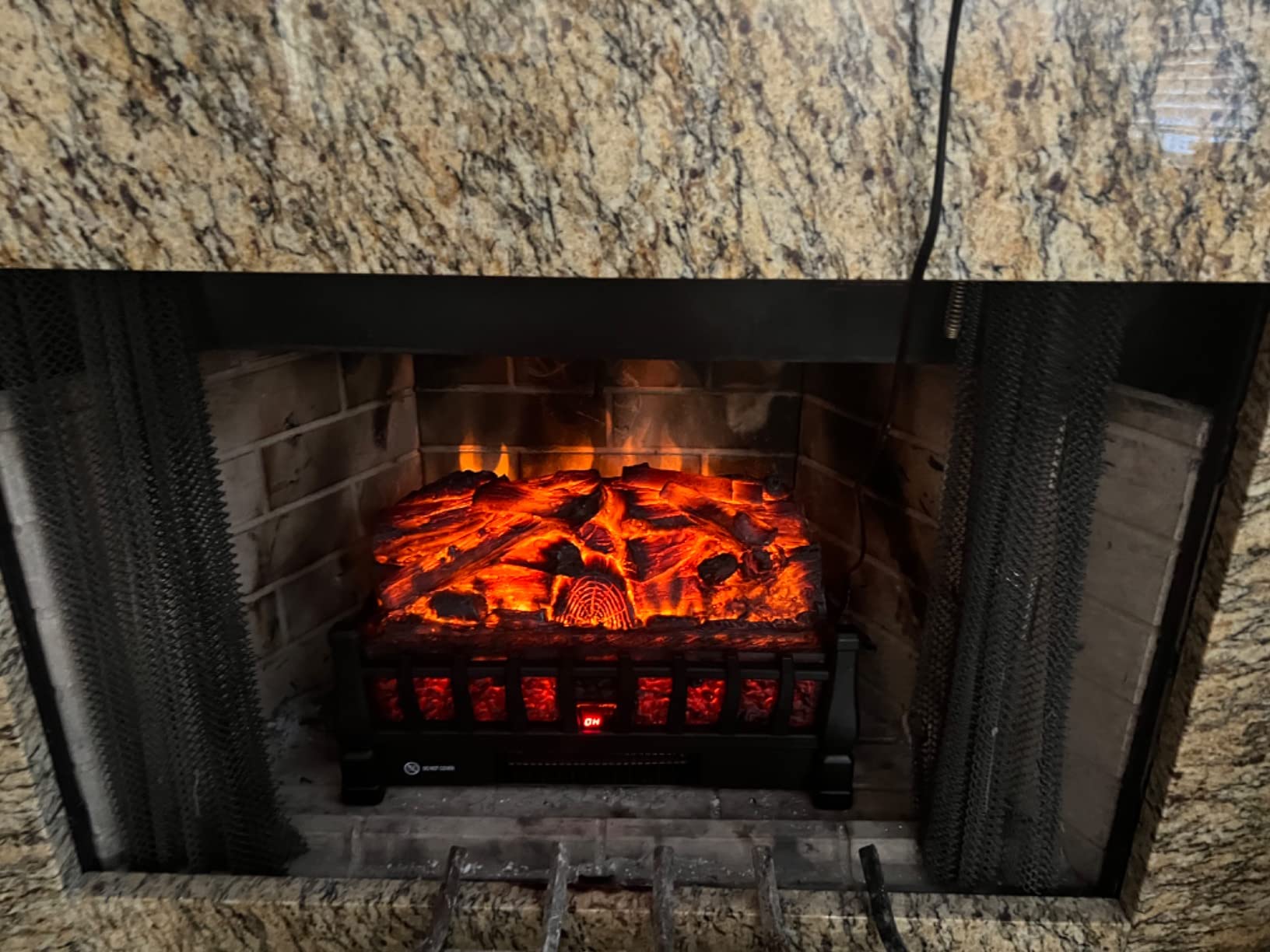 $23/mo - Finance ALPACA Electric Fireplace Logs Inserts Heater with ...