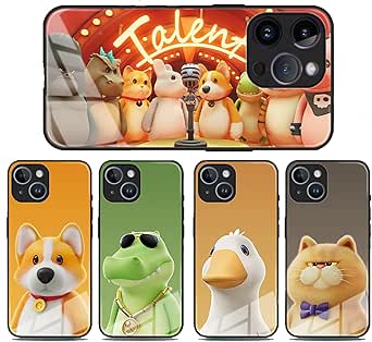 Amazon.co.jp: Party Animals Smartphone Case Party Animals Corgi Nemo ...