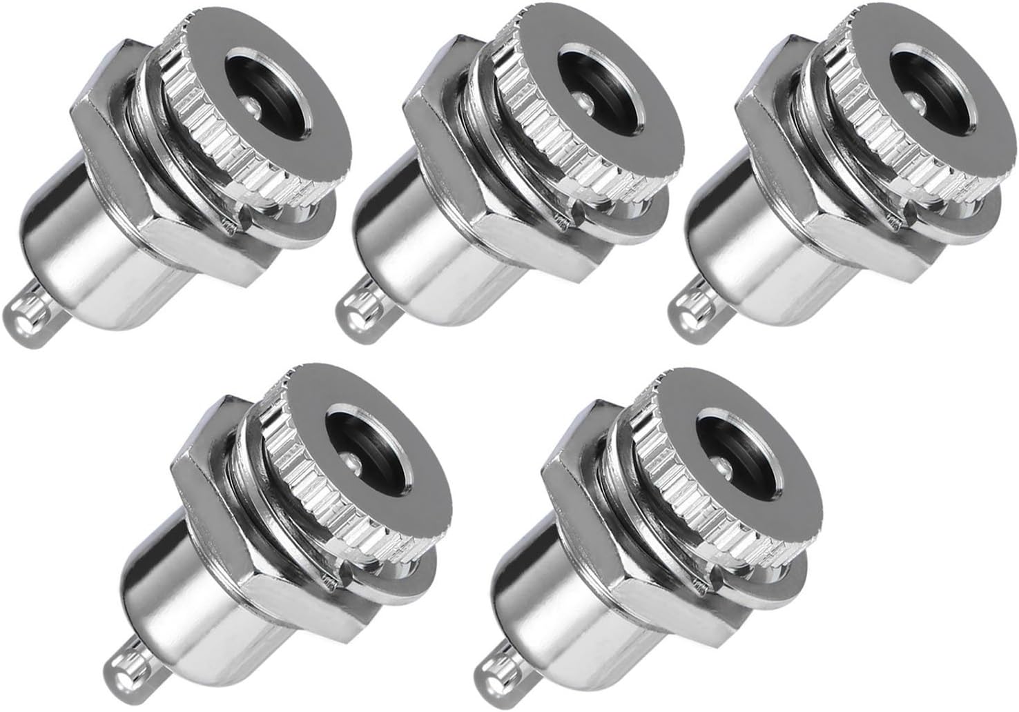 Amazon.com: PNGKNYOCN 10 Pack DC Power Jack Panel Mount Connector,DC 5 ...