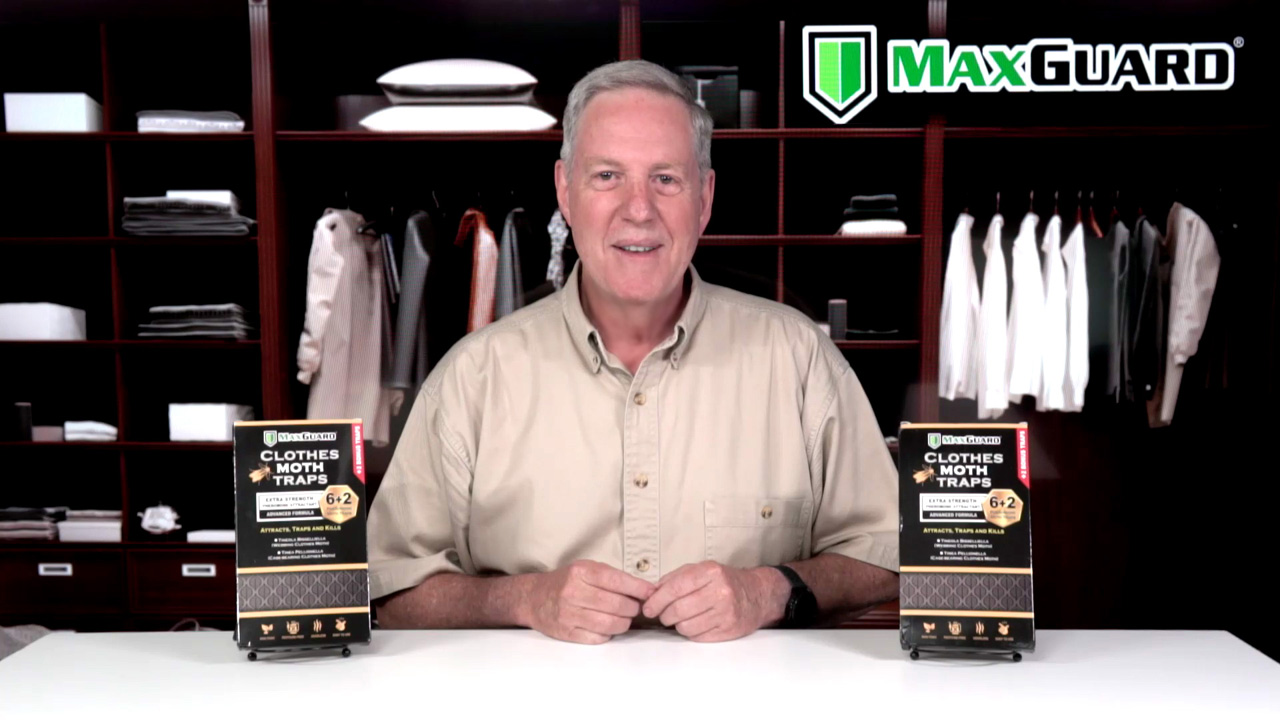 Watch MaxGuard Clothes Moth Traps User Guide Video on Amazon Live