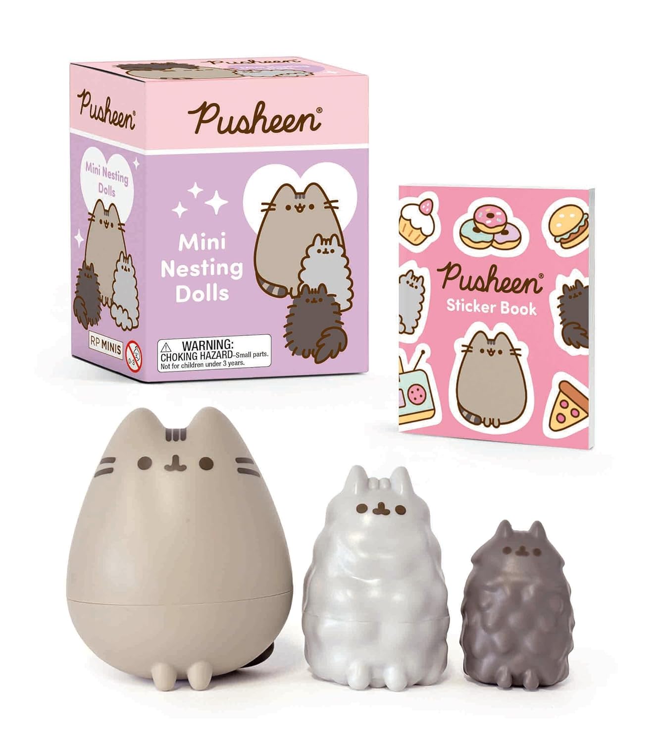 Amazon.com: Pusheen Mini Nesting Dolls (RP Minis): 9798894141312 ...