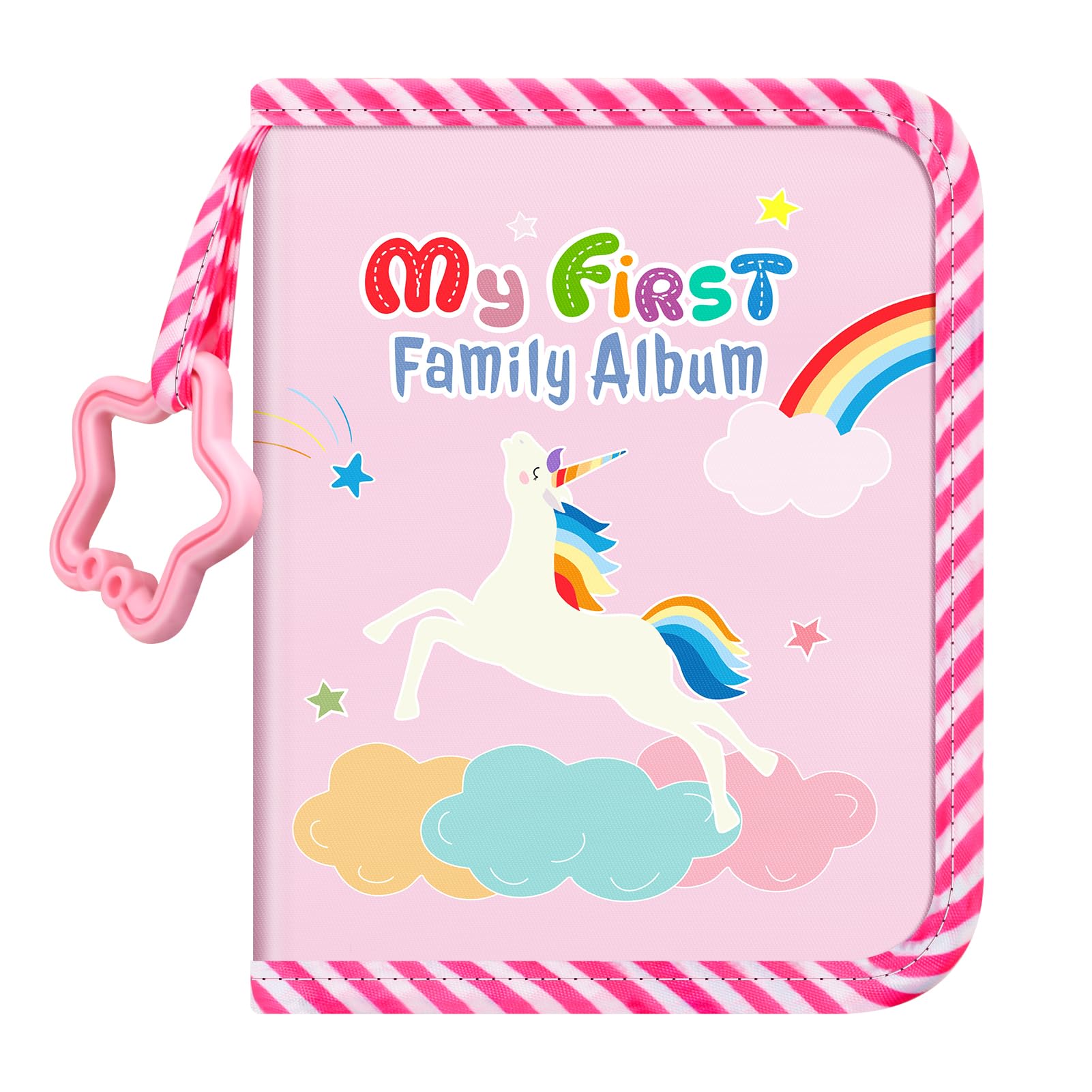 Snapklik.com : Fintie Baby Photo Album 4x6 Inch, 18 Photos My First ...