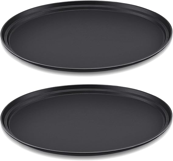 Amazon.com | FillTouch 2 Pcs Restaurant Serving Trays PP Plastic Non ...