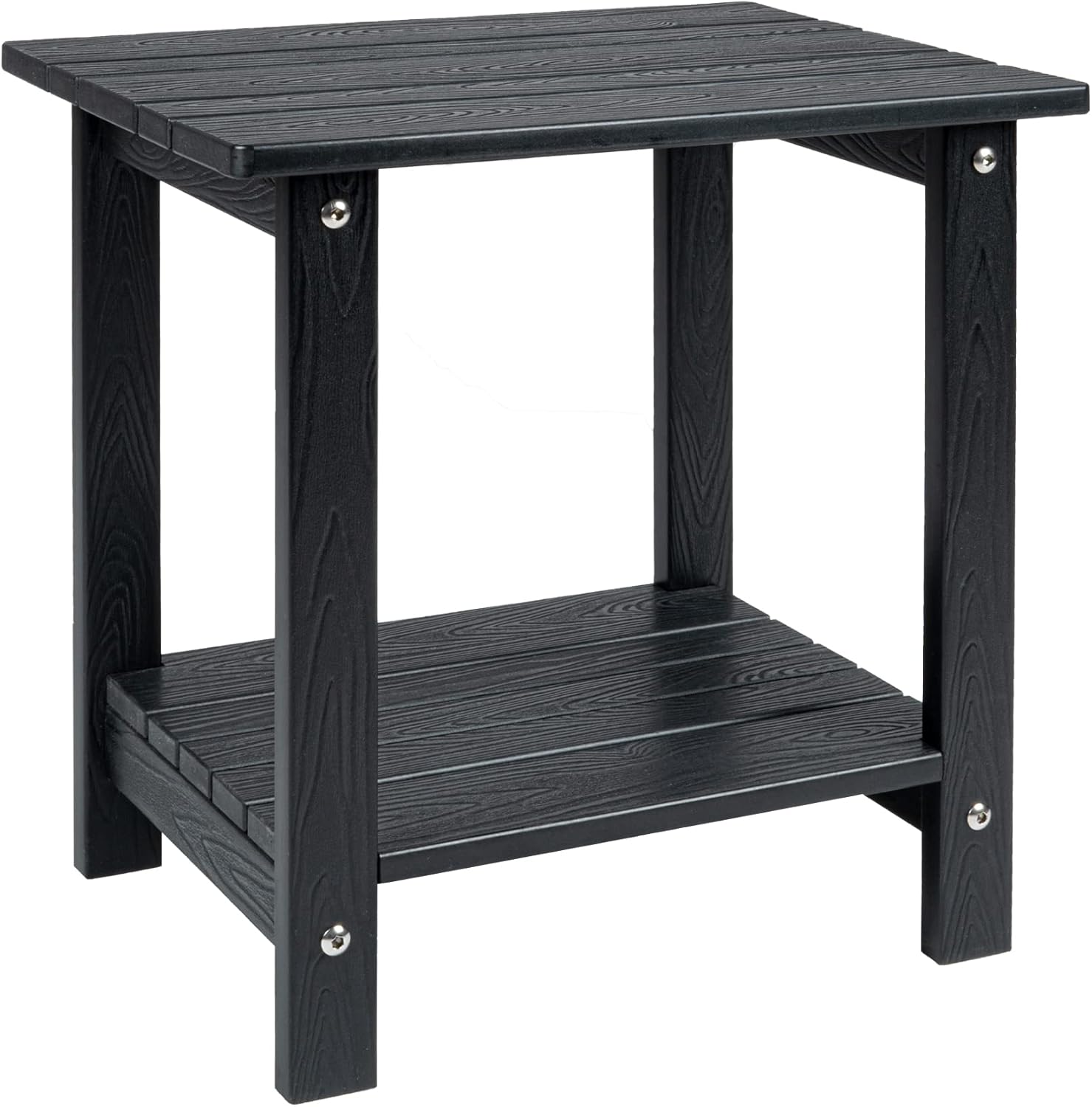 Amazon.com: Miereirl Outdoor Adirondack Side Table, HDPE Weather ...