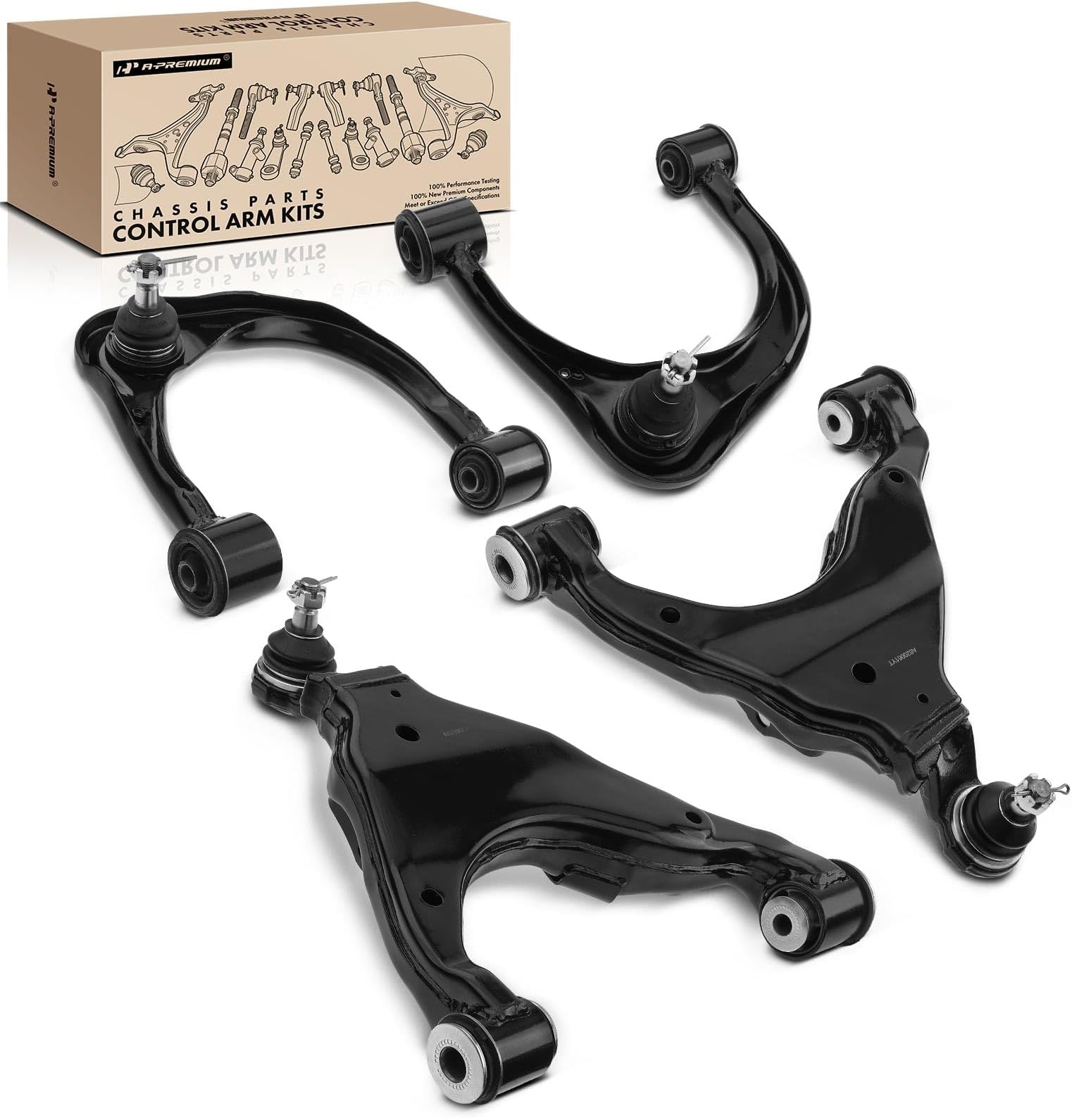Amazon.com: Front Lower Control Arms with Ball Joint Compatible with ...