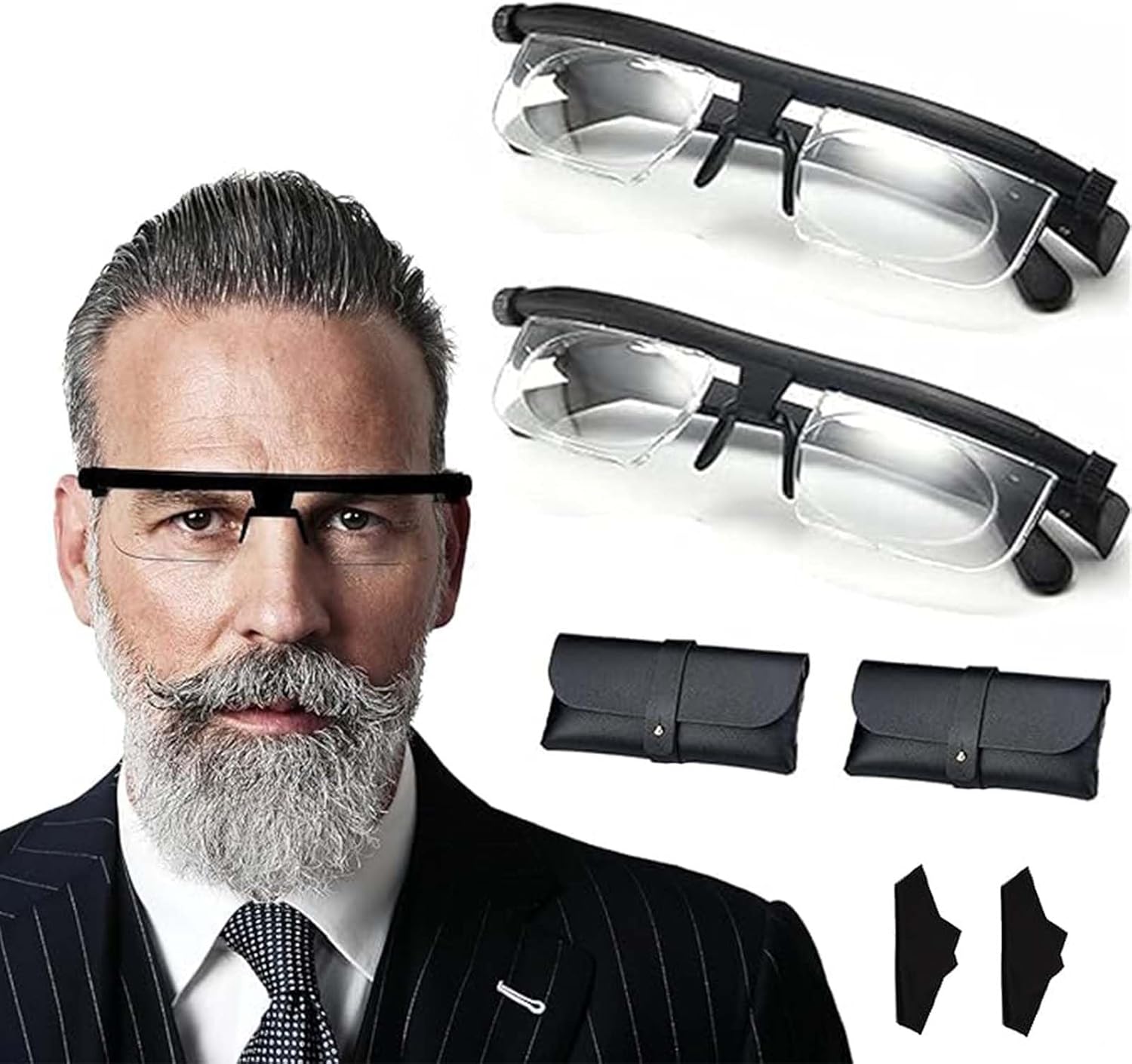 Amazon.com: Yonruit Flex Focal Adjustable Glasses, Foccus Adjustable ...