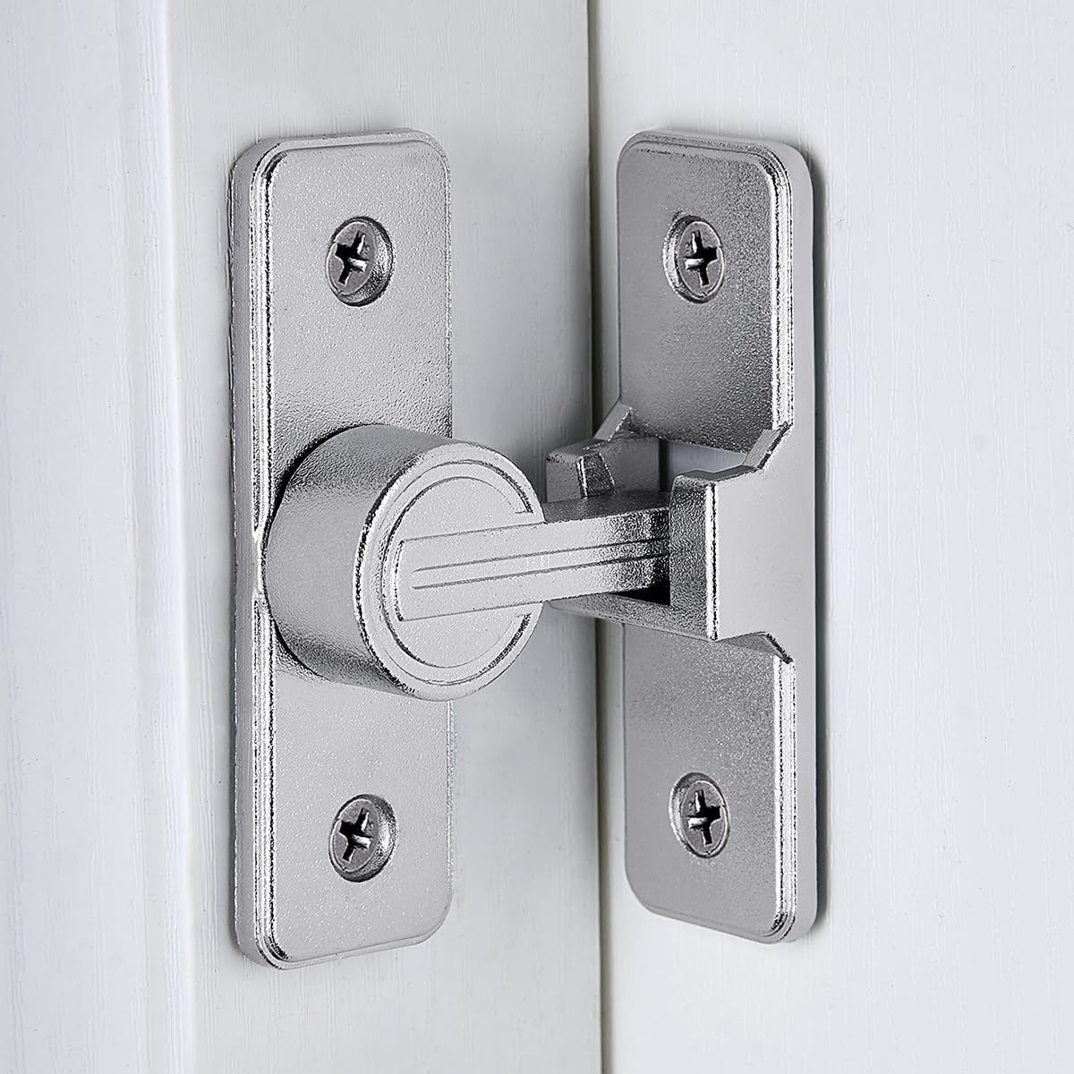 Snapklik.com : 2 Packs Silver 90 Degree Barn Door Latches,Flip Gate ...